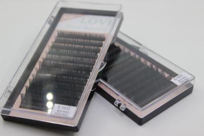 China Factory supply private label Russian volume silk mink lashes wholesale mink eyelash extension 0.10mm for sale