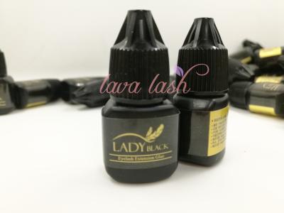 China Eyelash Extension Adhesive Best Quality Private Label Black Lady Glue for sale