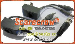 China El balún video Passivo de Scarecrow™ VB-PA transmite el vídeo, el poder y el audio inmediatamente en venta