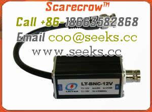 China Sistema de vigilancia de Scarecrow™ BNC-12V, ordenador coaxial del sistema para evitar la oleada del relámpago en venta