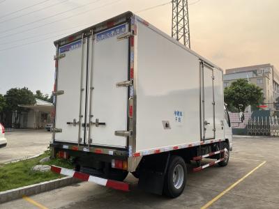 China Op maat gemaakte koeltruckcarrosserie Vriesdoos Hoger structurele sterkte Te koop