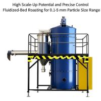 China Precise Control Fluidized Bed Roasting 0.1mm-5mm Particle Size Range for sale