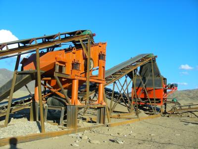 China Revolutionary Circular Motion Screen 10T/H-25T/H Circular Motion Vibrating Screen for sale