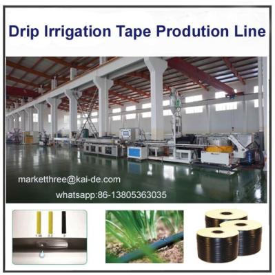 China 180-200m/min Flat emitter drip tape Production machine supplier from China for sale
