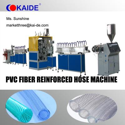 China PVC Fiber Garden Hose making machine supplier KAIDE for sale