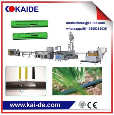 China Irrigation laterals with flat drippers making machine supplier in China for sale