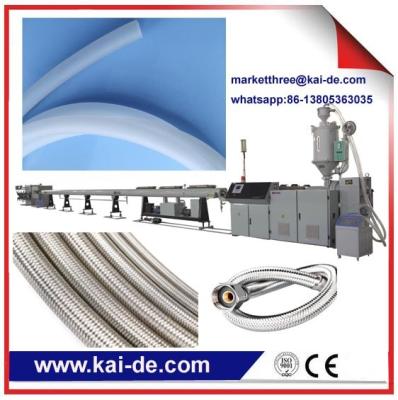 China Flexible PEX braided plumbing hose extruder machine shower hose making machine for sale