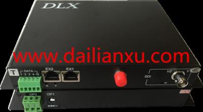 China 1-4channels HD-SDI video Fiber Optic Transmitter and Receiver Fiber optical HD-SDI converter HD-SDI Fiber converter for sale