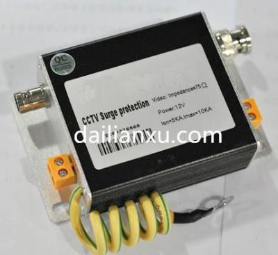 China 24V DC 3 in one Power Data Video CCTV Surge Protection Device 24V DC CCTV video power data surge protector for sale