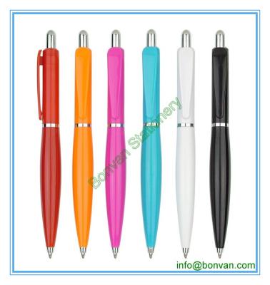 China gift promotion logo printed plastic ballpoint pen from china factory for sale