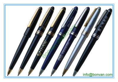 China Mont style plastic hotel pen, palstic click style advertising hotel pen for sale