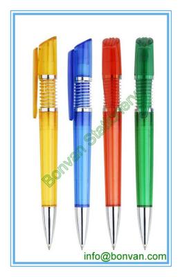 China spring clip promotional ball pen for sale