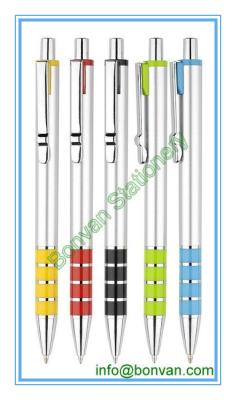 China advertising retractable pen, aluminum body promotional pen for sale