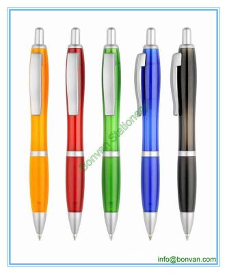 China gift ball pens for company logo branding,transparent body for sale
