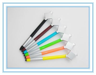 China new design printed gift touch stylus plastic pen for phone screen for sale