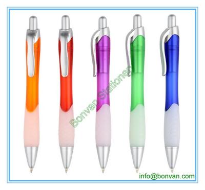 China frosted plastic gift pen, frosted promotional ball pen for sale