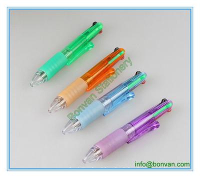 China mini multi color ball pen, students multicolor gift ball pen for sale