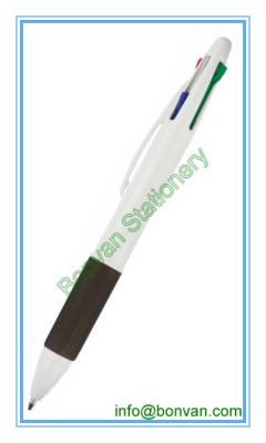 China multicolor plastic ball pen, promotional multicolor ball pen for sale