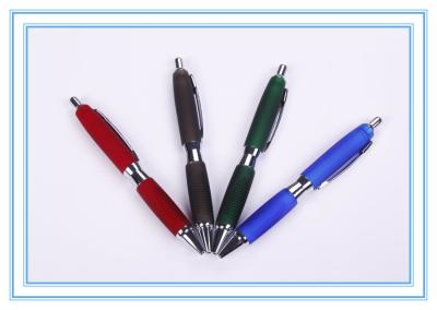 China new design promotional gift ball pen, rubber sprayed barrel for sale