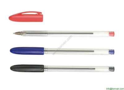 China cheap office ink ball pen with cap, from china factory directly for sale