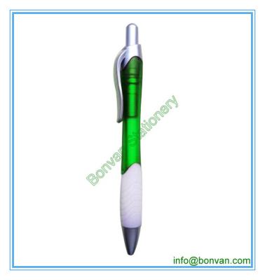 China plastic ballpoint pen for promotion, gift printed promotional grip pen for sale