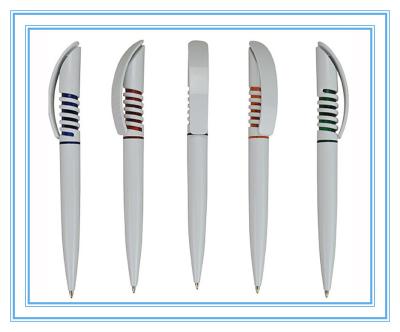 China plastic popular ballpen, stylish promotional ball pen for sale