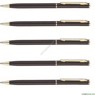 China personalized gift hotel metal pen, personalized metal ballpen for sale