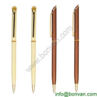 China resin dome metal pen,resin top promotional gift ball pen for sale