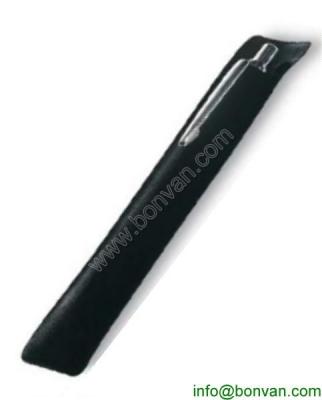 China velvet bag metal pen, metal pen with velvet flocking bag for sale