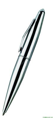 China chromed short metal gift ball pen,silver metal short pen for sale