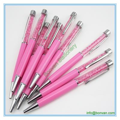 China Swaroski crystal pen, metal Swaroski pen, gift promotional Swaroski  metal pen for sale