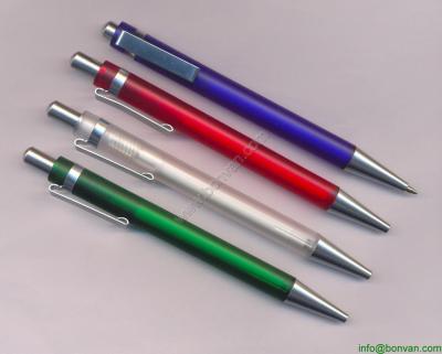 China gift pen, frosted plastic ball,logo branded advertising gift pen for sale