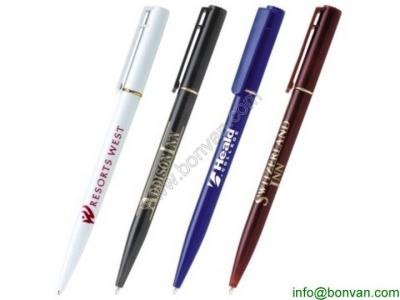 China hotel plastic pen,hilton ball pen, holiday inn use chain store ball pen for sale