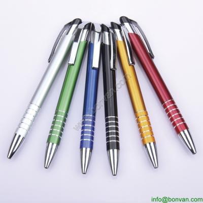China personalized aluminum promotional pen,personalized ball pen from wenzhou factory for sale