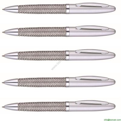 China Classical Gift metal pens for business  use,woven metal pen,woven gift pen for sale