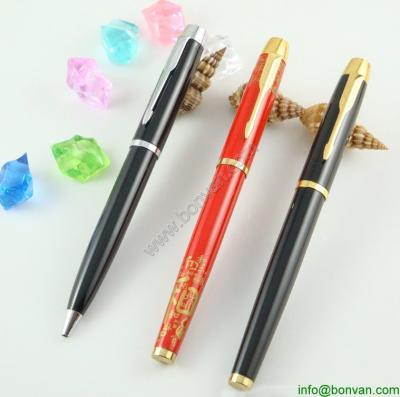 China logo printed Advertising gift custom promotional metal pens,roller pen & ball pen for sale