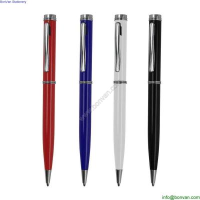 China promotional logo metal ballpoint pen,rosewood use hotel metal pen,gift metal ballpoint pen for sale