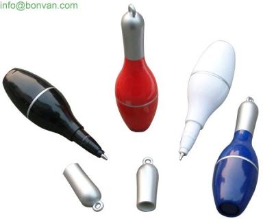 China bowling pen,promotional gift novel ball point pen for sale