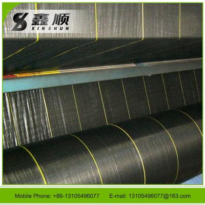 China polypropylene woven fabric weed barrier mat /ground cover weed control cover for sale