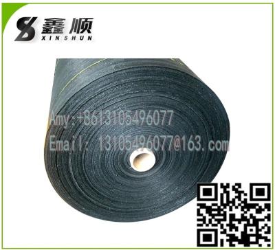 China needle punched PP woven silt fence fabric weed control cover weed barrier MAT for sale
