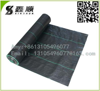 China pp woven geotextile /PP ground cover/needle gardening cloth/weed mat landscape mat for sale