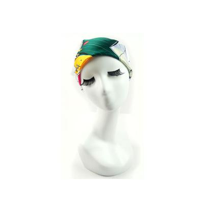 Cina Lightweight Breathable Head Wraps Satin Large Square Head Scarves Silk Like Neck in vendita