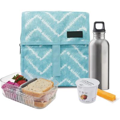 Cina Borsa congelabile del pranzo di Packit con la chiusura dello zip, facente un'escursione il totalizzatore del pranzo di Pranzo di tempo di picnic in vendita