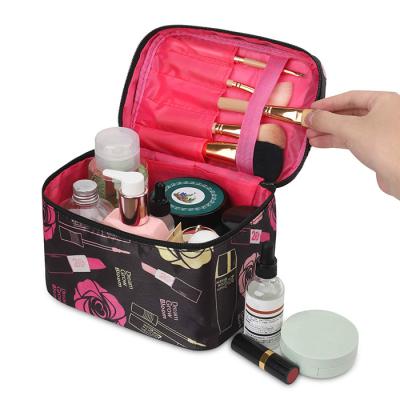 Cina Women Portable Cosmetic Bag Cute Makeup Travel Case Multifunctional Make up Bag,Toiletry Bag in vendita