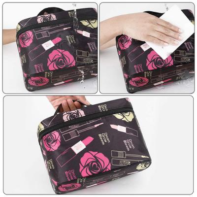 Cina Women Portable Cosmetic Bag Cute Makeup Travel Case Multifunctional Make up Bag,Toiletry Bag in vendita