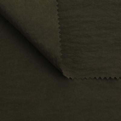 China Tecido de nylon de papel com sensação de rugas YFN0608-A à venda