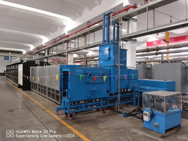 Non-standard industrial continuous gas mesh belt kiln for sintering of ceramic 3