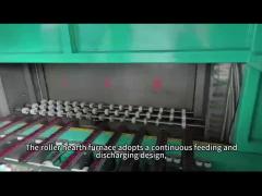 Lithium-Eisen-Phosphate LIP RHK Roller Hearth Carbonisation Ofen Polit Automatische Produktionslinie