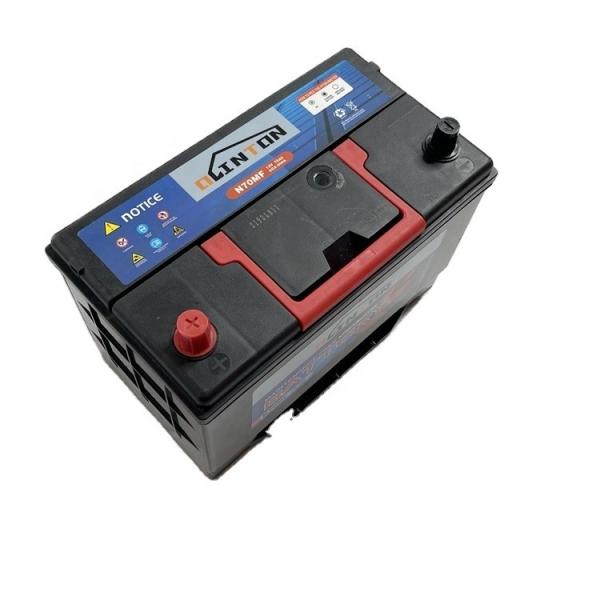 Quality Sealed Lead Acid Excavator Battery N70MF 12V 70AH For Deep Cycle Storage for sale