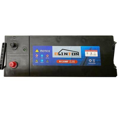 Cina Scavatori con batteria al piombo sigillata N120MF 12v 120ah CCA870A in vendita